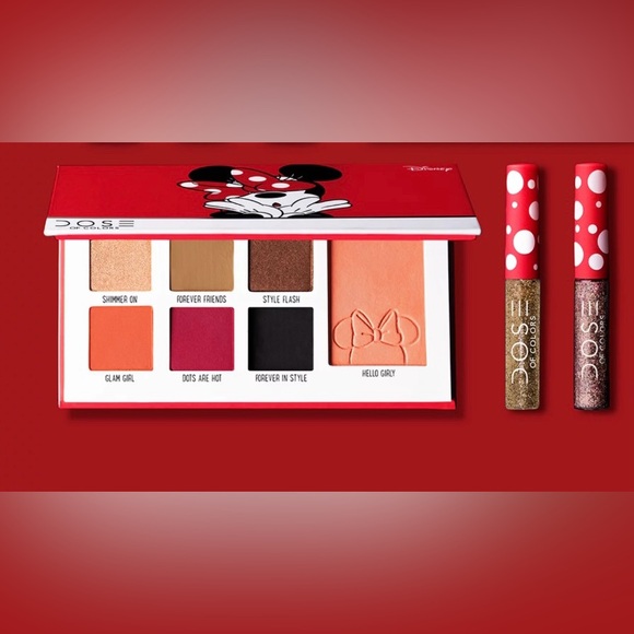 Dose of Colors | Makeup | Minnie Mouse X Dose Of Colors Palette Glitter ...